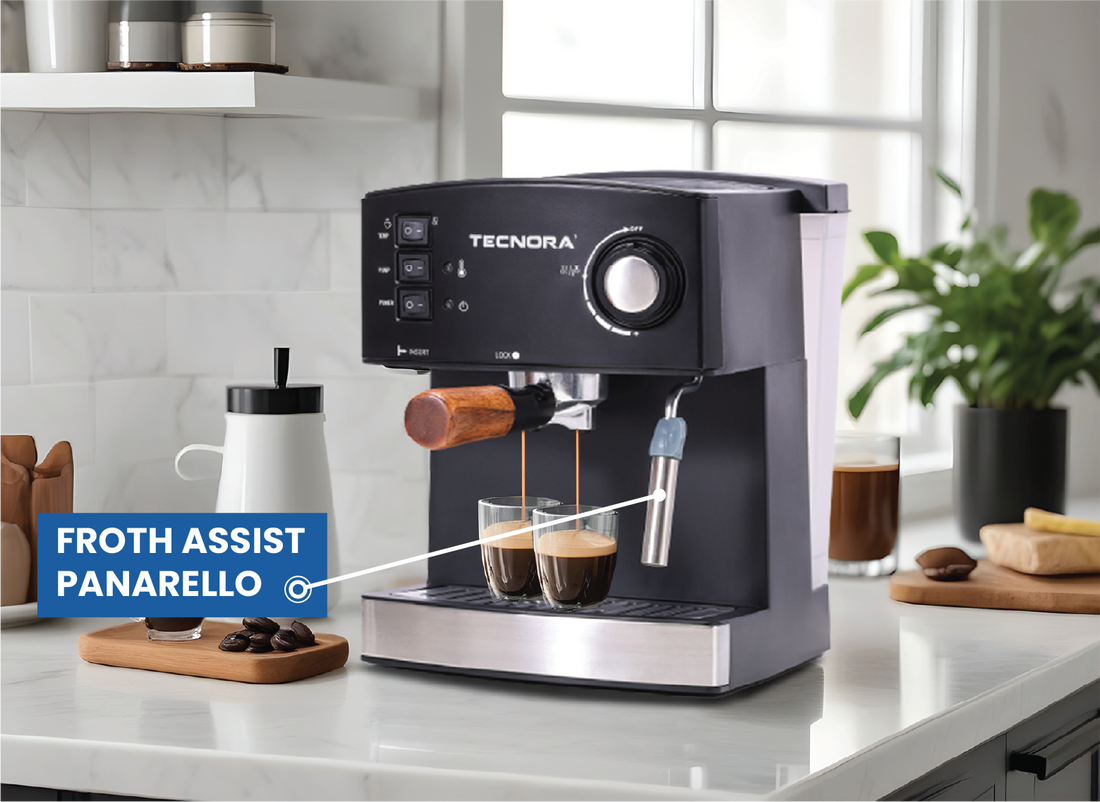 Barista Viva TCM 110M 850W Semi-Automatic Espresso Coffee Machine (Cha ...